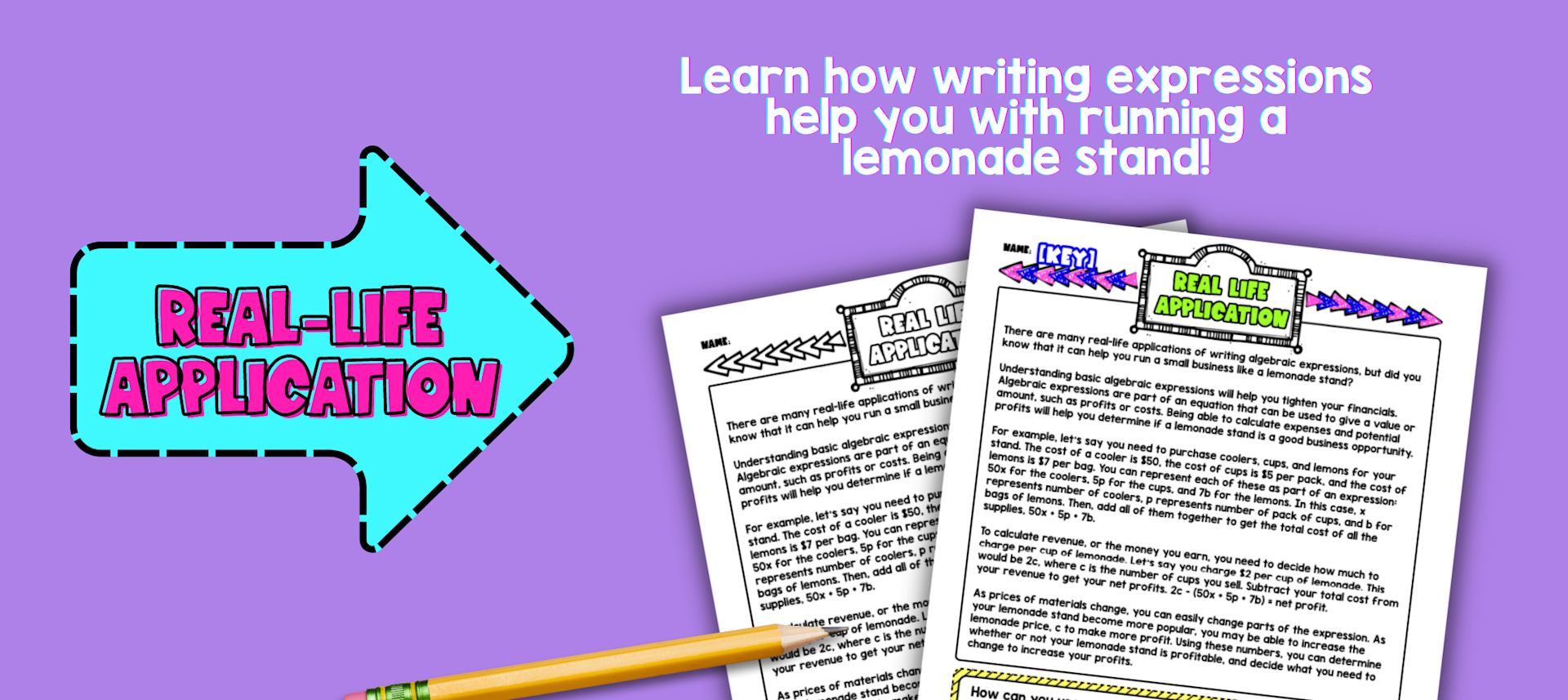 Writing Algebraic Expressions Lesson Plan | Congruent Math