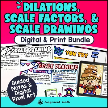 Dilations, Scale Factors, and Scale Drawings Lesson Plan | Congruent Math