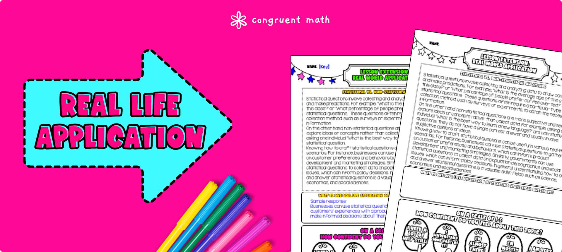 Statistical Questions & Categorical vs Numerical Data Lesson Plan ...