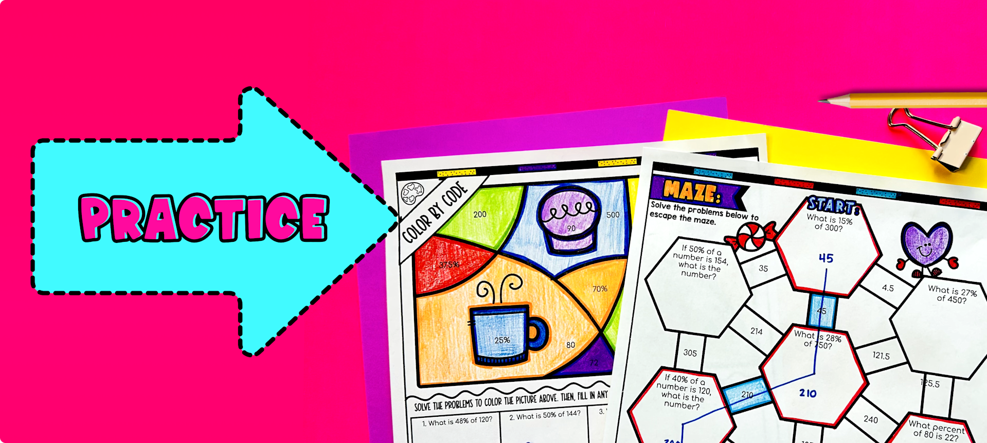 Percent Equations & Double Number Lines Lesson Plan | Congruent Math