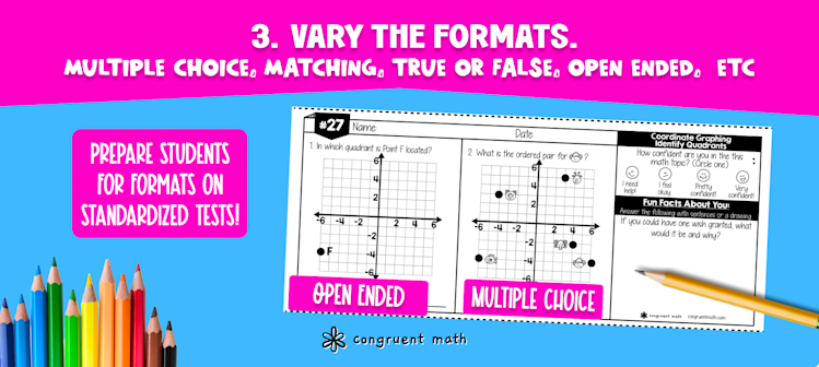 Engaging Warm Ups for Middle School Math | Blog | Congruent Math