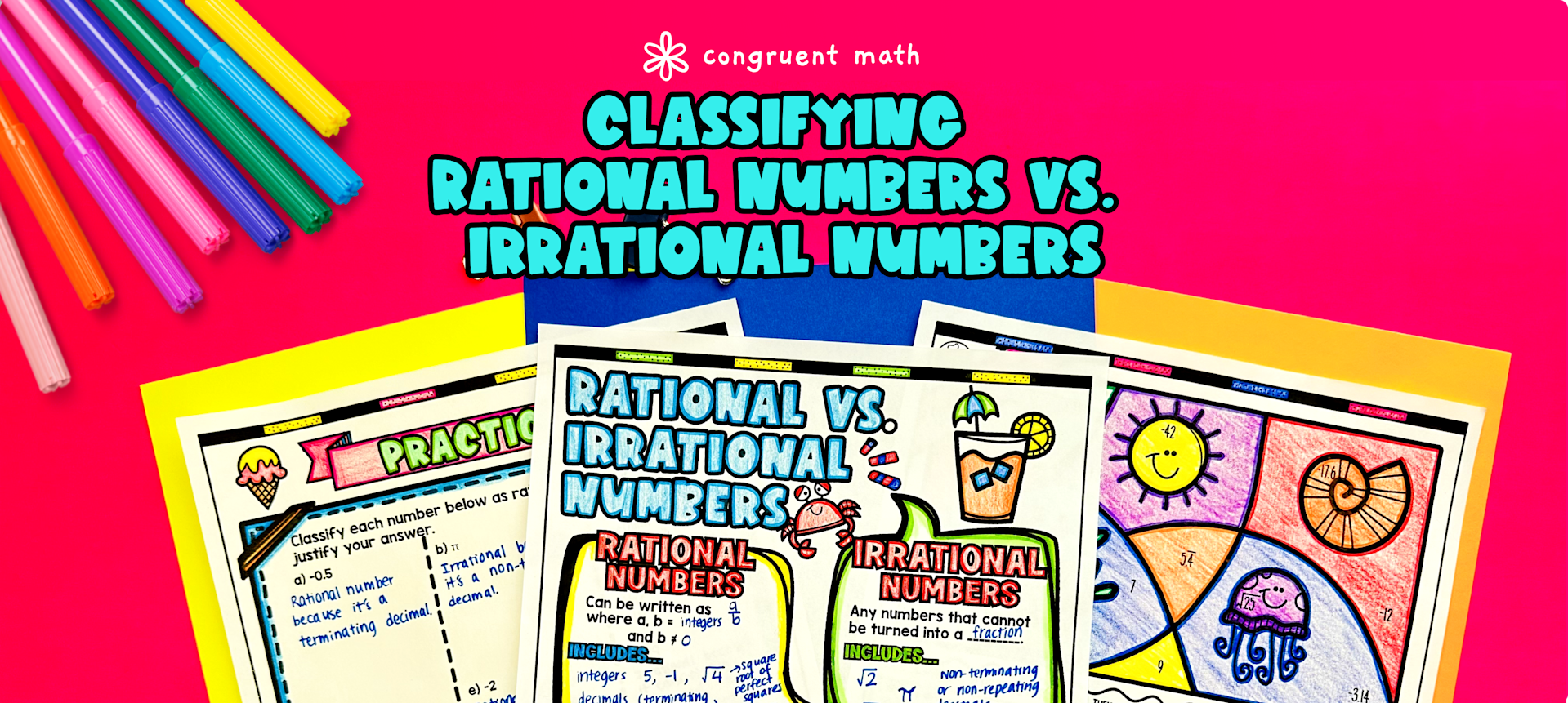 Classifying Rational and Irrational Numbers Lesson Plan | Congruent Math