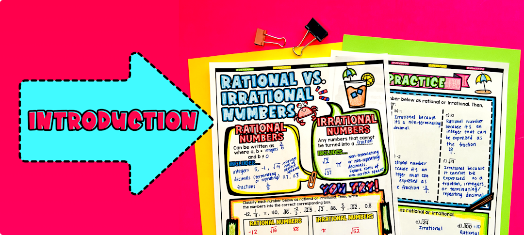 Classifying Rational and Irrational Numbers Lesson Plan | Congruent Math