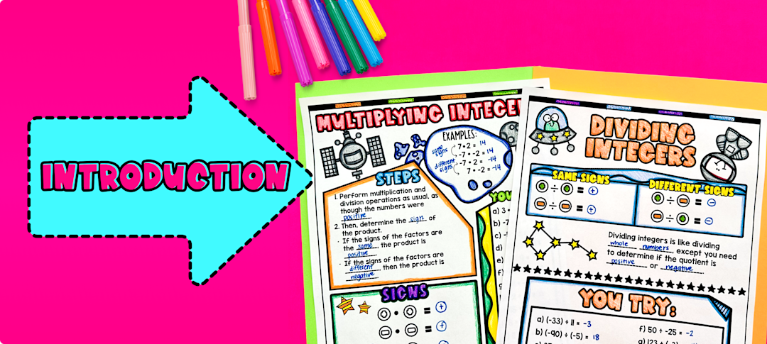 Multiplying and Dividing Integers Lesson Plan | Congruent Math