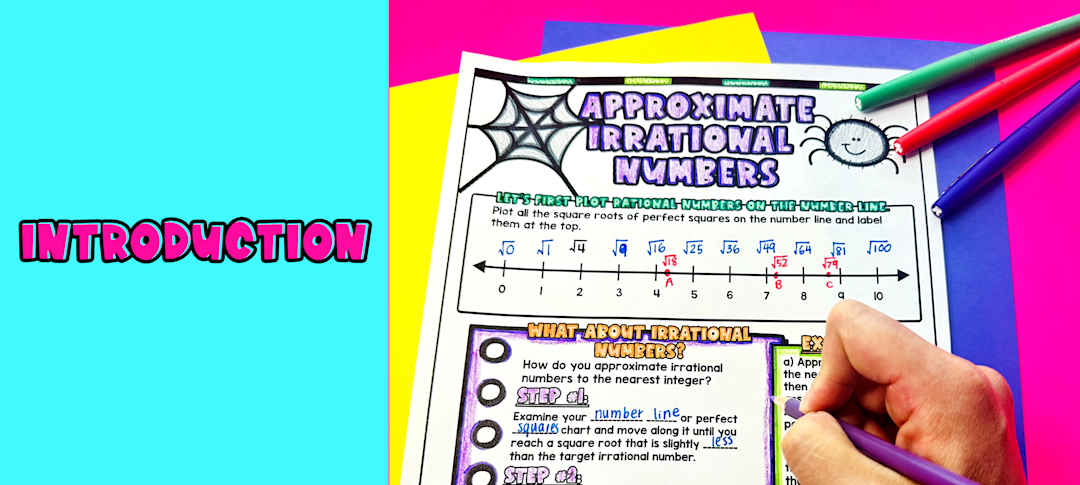 Approximate Square Roots and Irrational Numbers Lesson Plan | Congruent ...