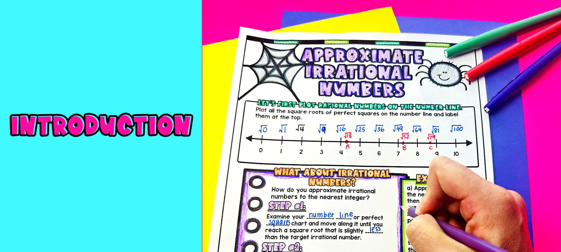 Approximate Square Roots and Irrational Numbers Lesson Plan | Congruent ...