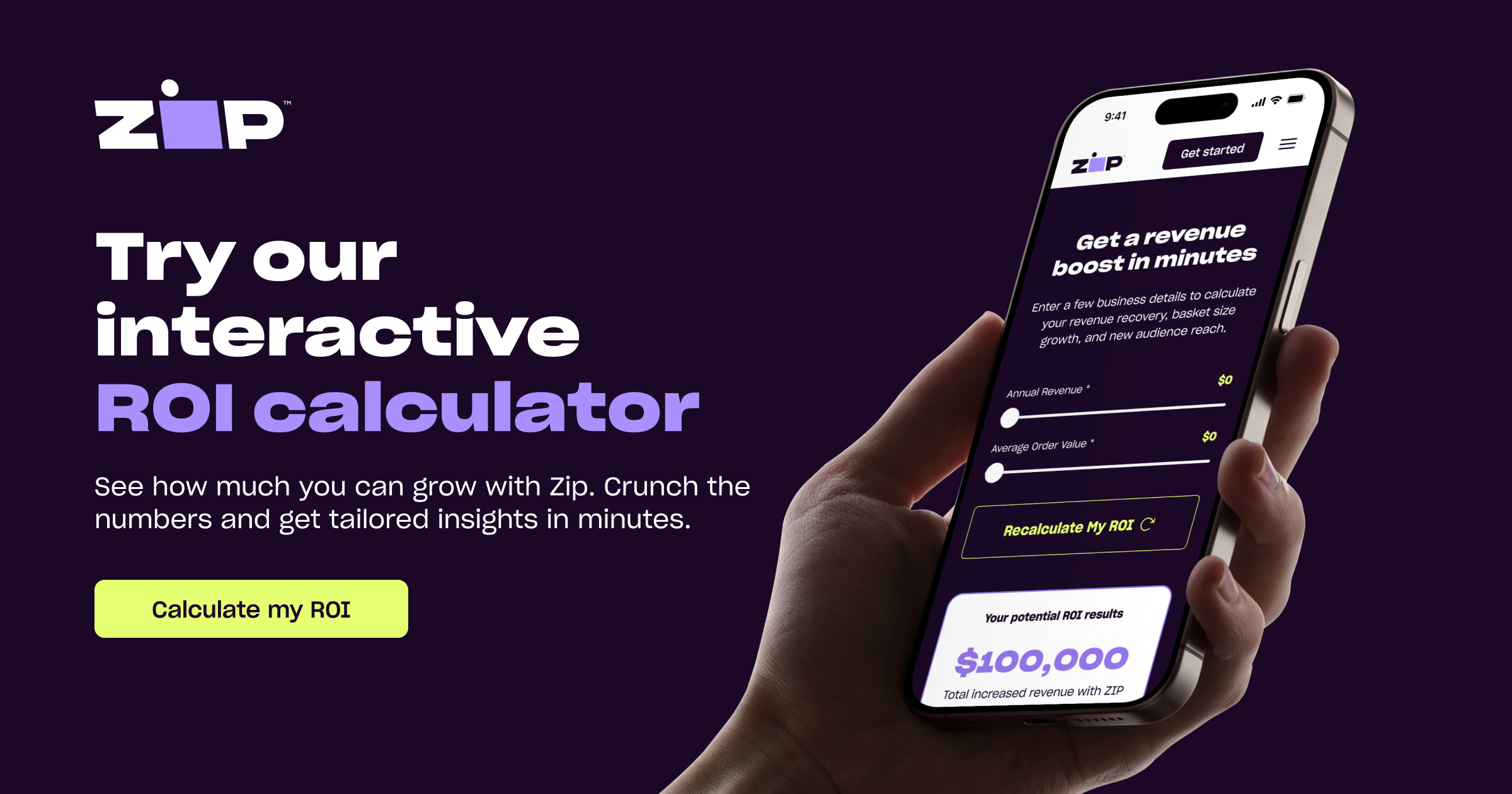 Discover your growth potential with Zip’s ROI calculator | Zip for Business