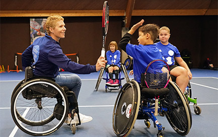 ABN AMRO and the Esther Vergeer Foundation | ABN AMRO