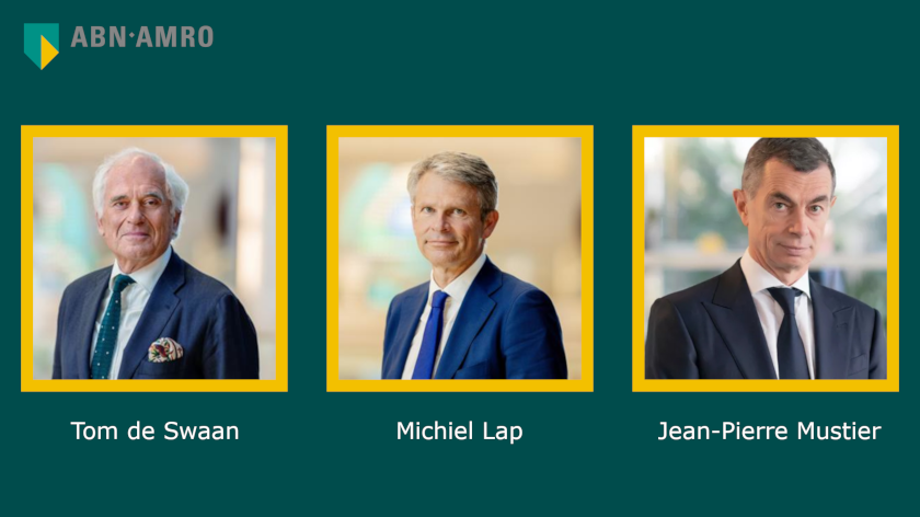 Appointment Michiel Lap; nomination Jean‑Pierre Mustier SB | ABN AMRO