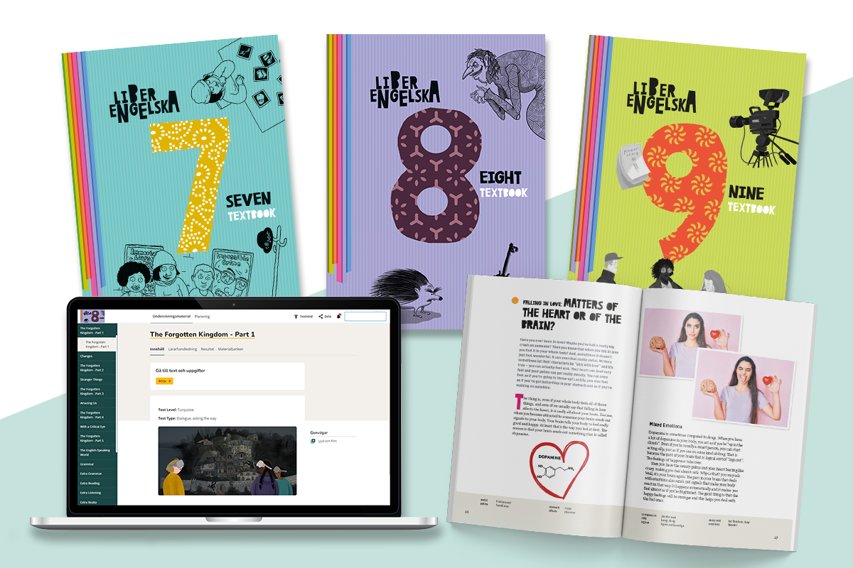 Humor är superviktigt: arbetet bakom Liber Engelska 7-9 | Aktuellt - Liber