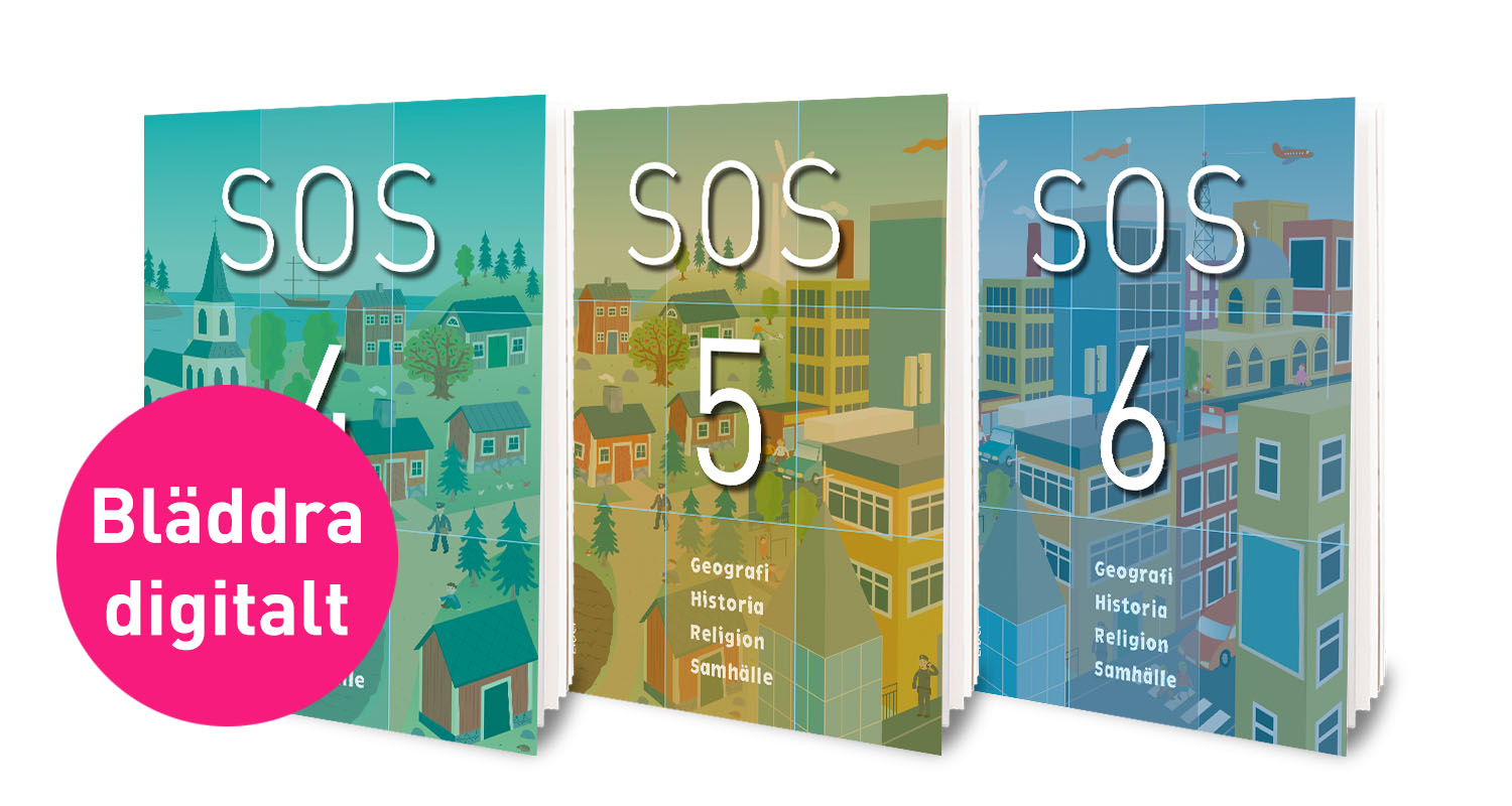 SOS | Läromedelsserie SO åk 4-6 | Liber