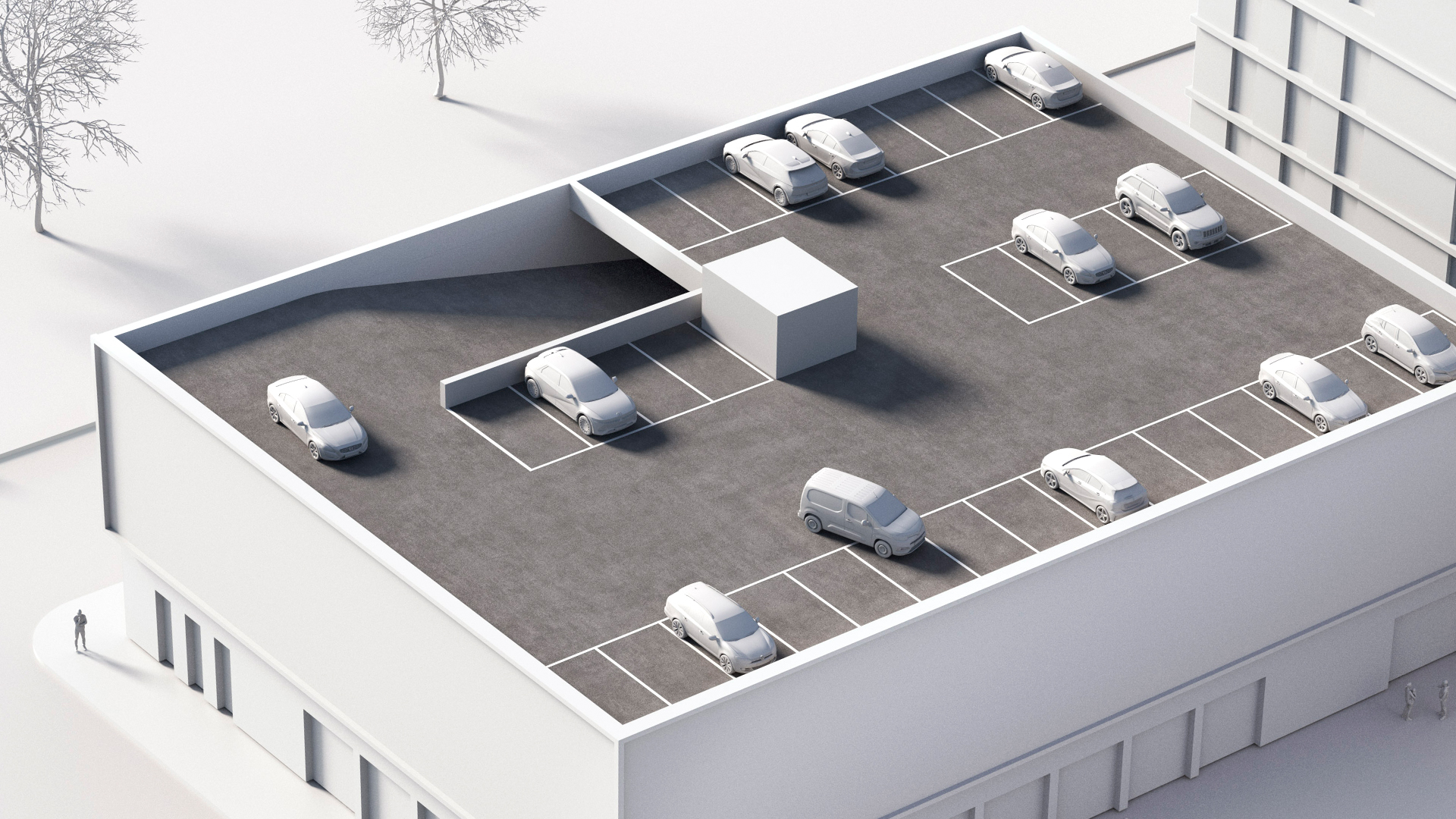 Optimalt tak for parkering | BMI Norge