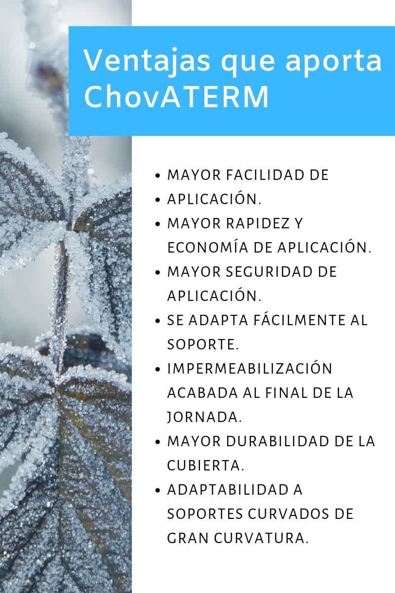 ChovATERM: Soportes para aplicar