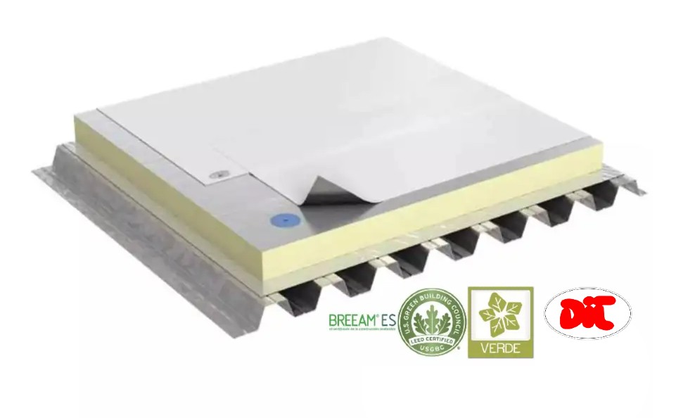 EverGuard TPO | Impermeabilización de cubierta plana | BMI