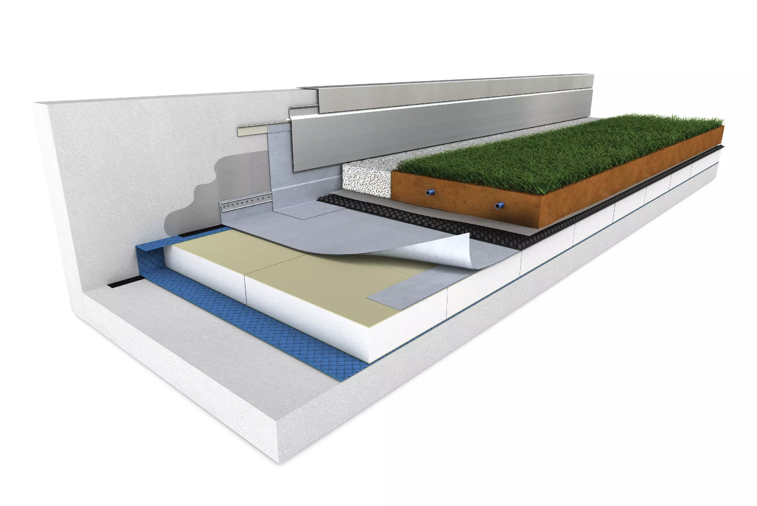 Extensive green system