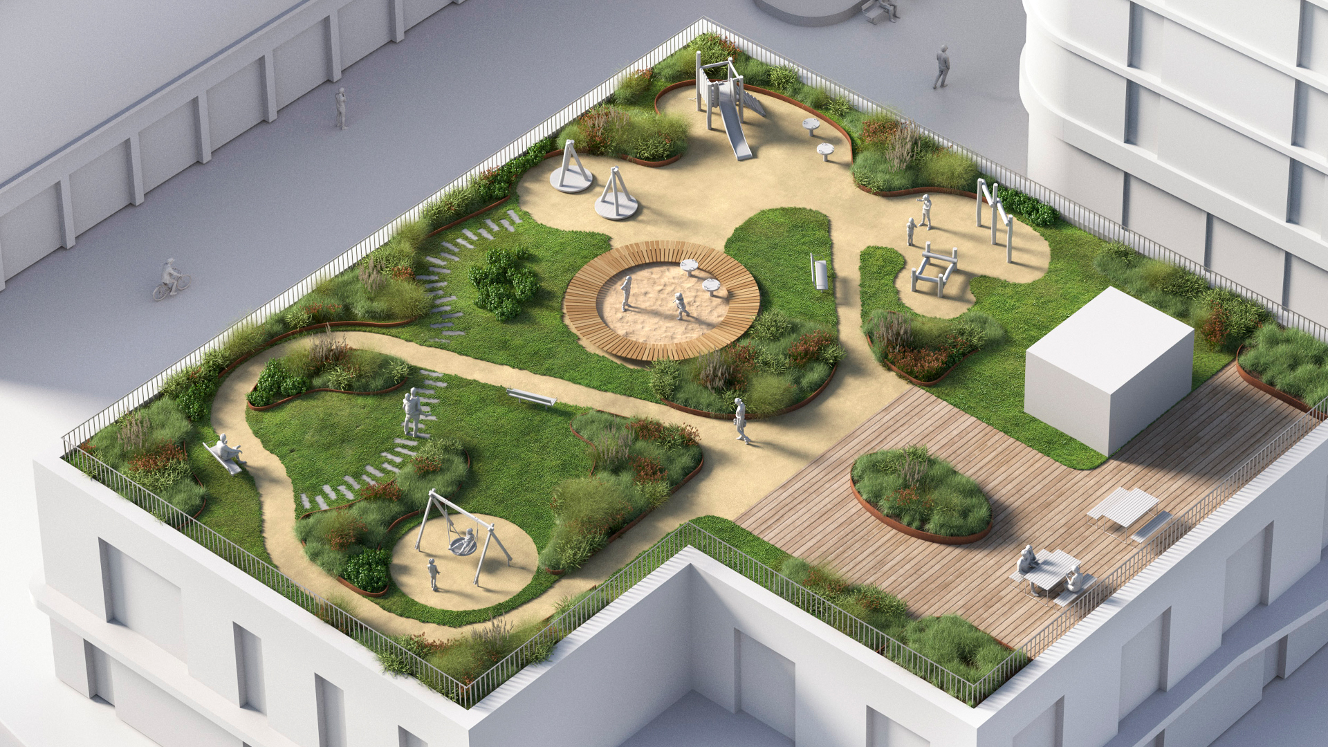 Optimalt tak for terrasse | BMI Norge