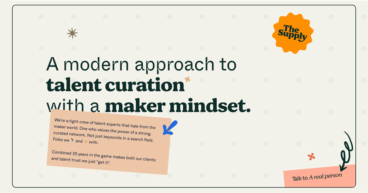 The Supply / Curated Digital Talent