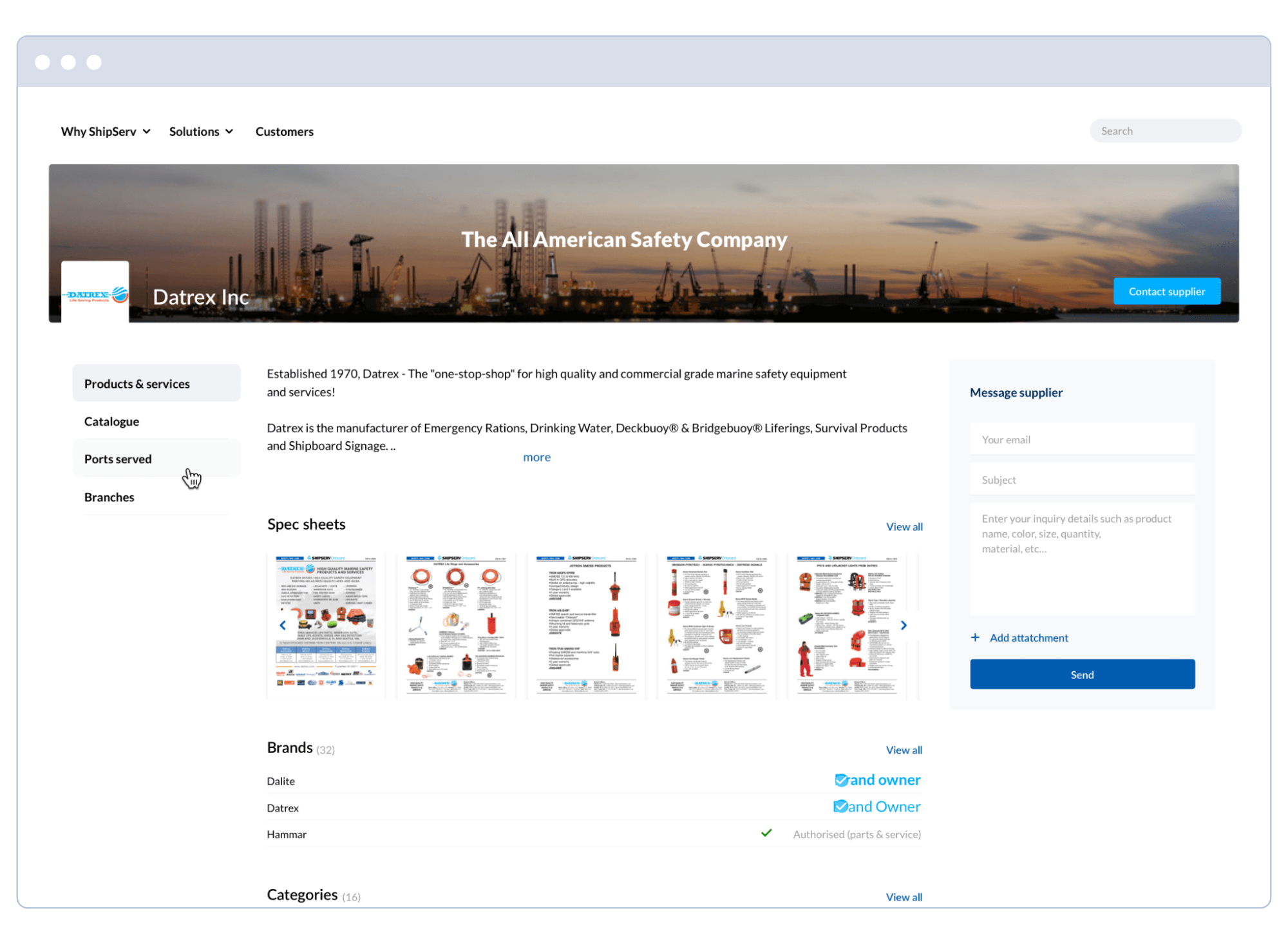 New ShipServ Search has Arrived | ShipServ