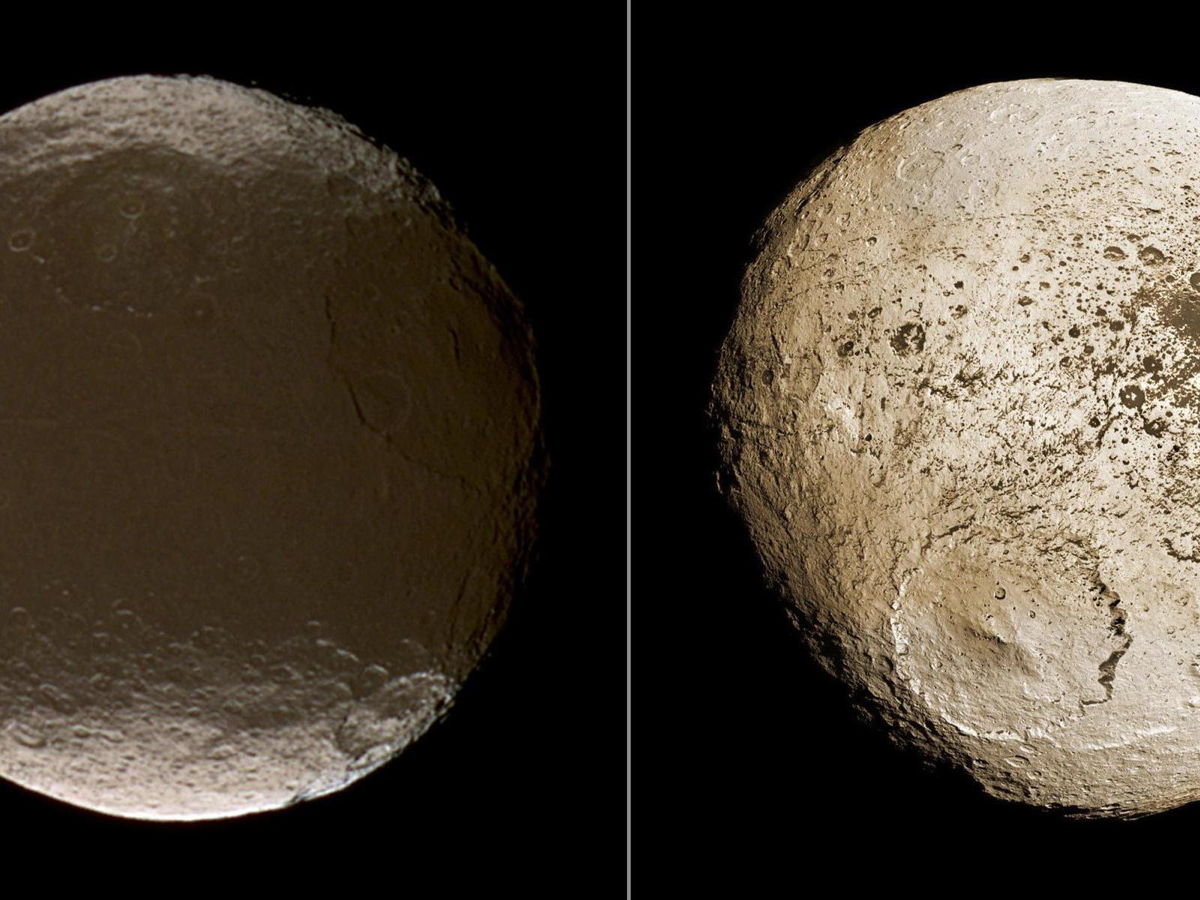 Why does Iapetus have two colours? | The Astroholic