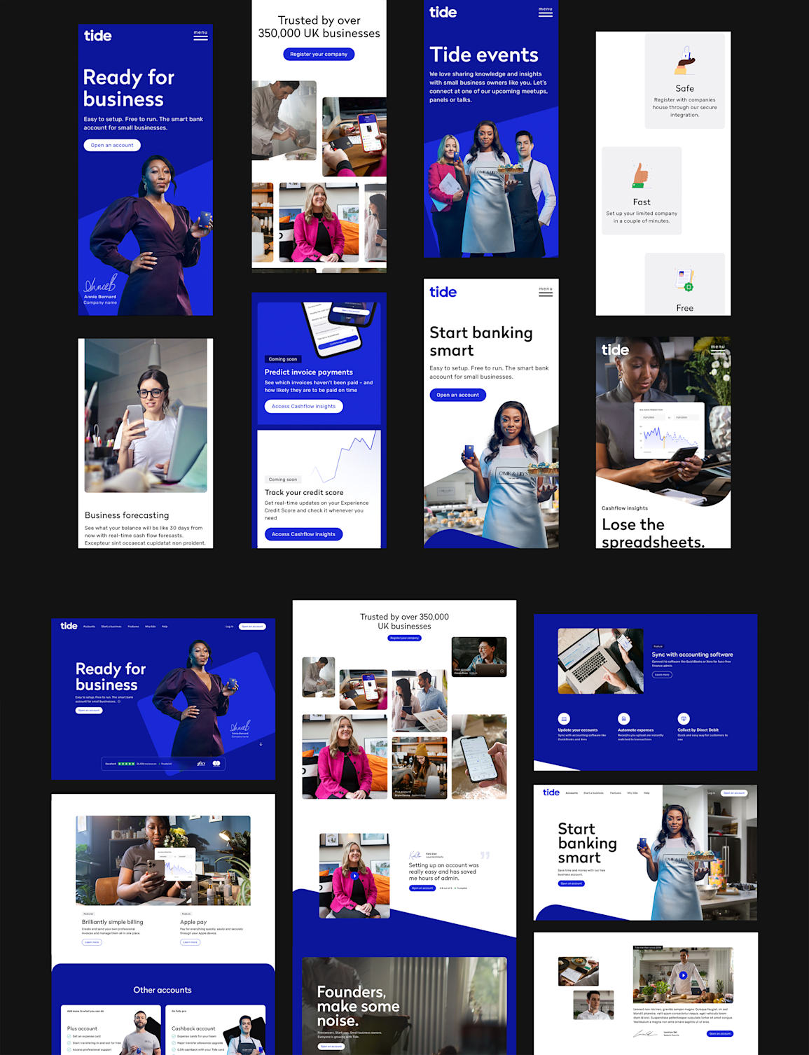 Tide - Tide Website | Wreel Agency