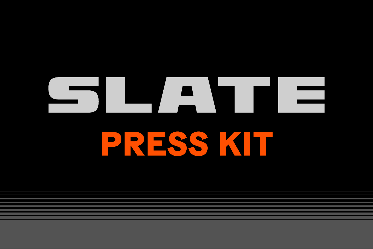 SLATE Press Kit | Assets, Logos & Media Info