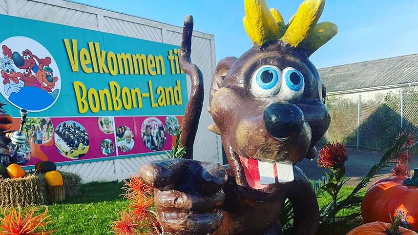 BonBon-Land färgstark nöjespark i Danmark - Øresundsbron