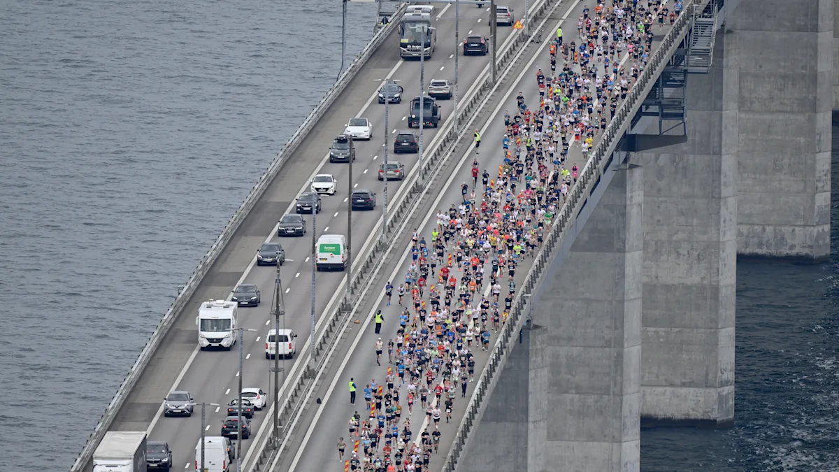 Broloppet 2025: halvmaraton över Øresundsbron - Øresundsbron