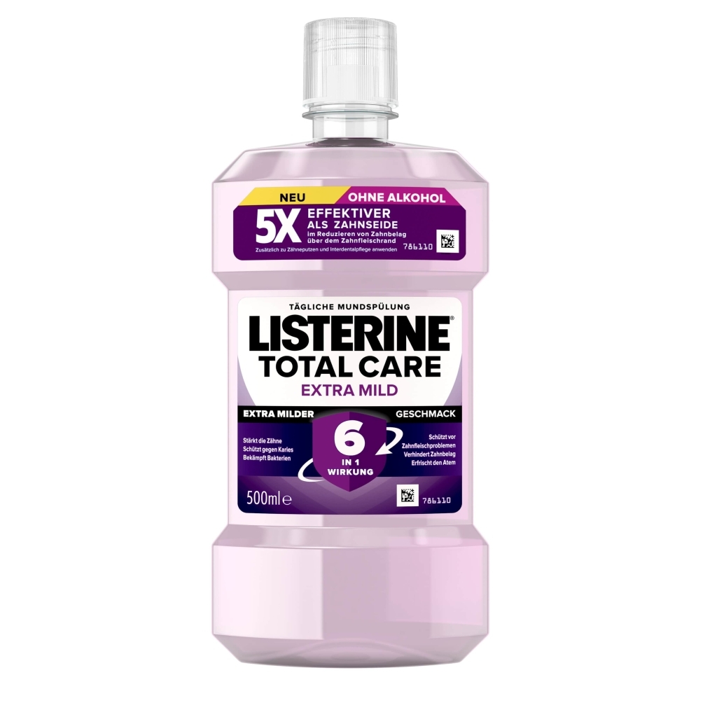 LISTERINE® TOTAL CARE EXTRA MILD | LISTERINE®: Für die umfassende ...
