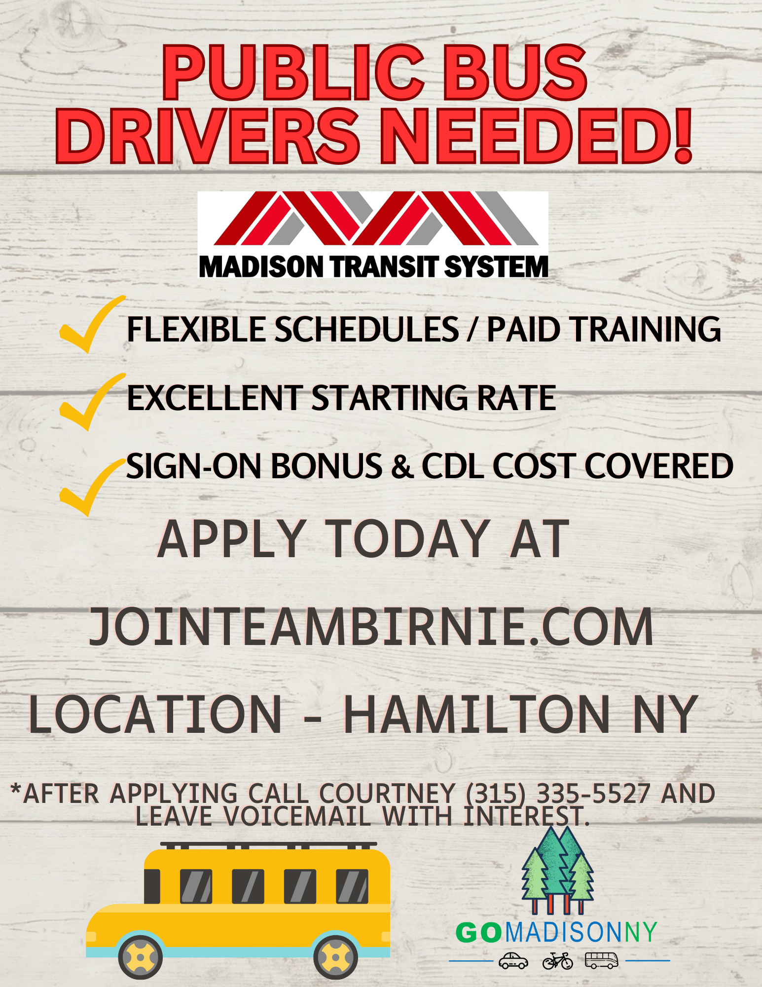 Madison County Mobility Management | Announcements