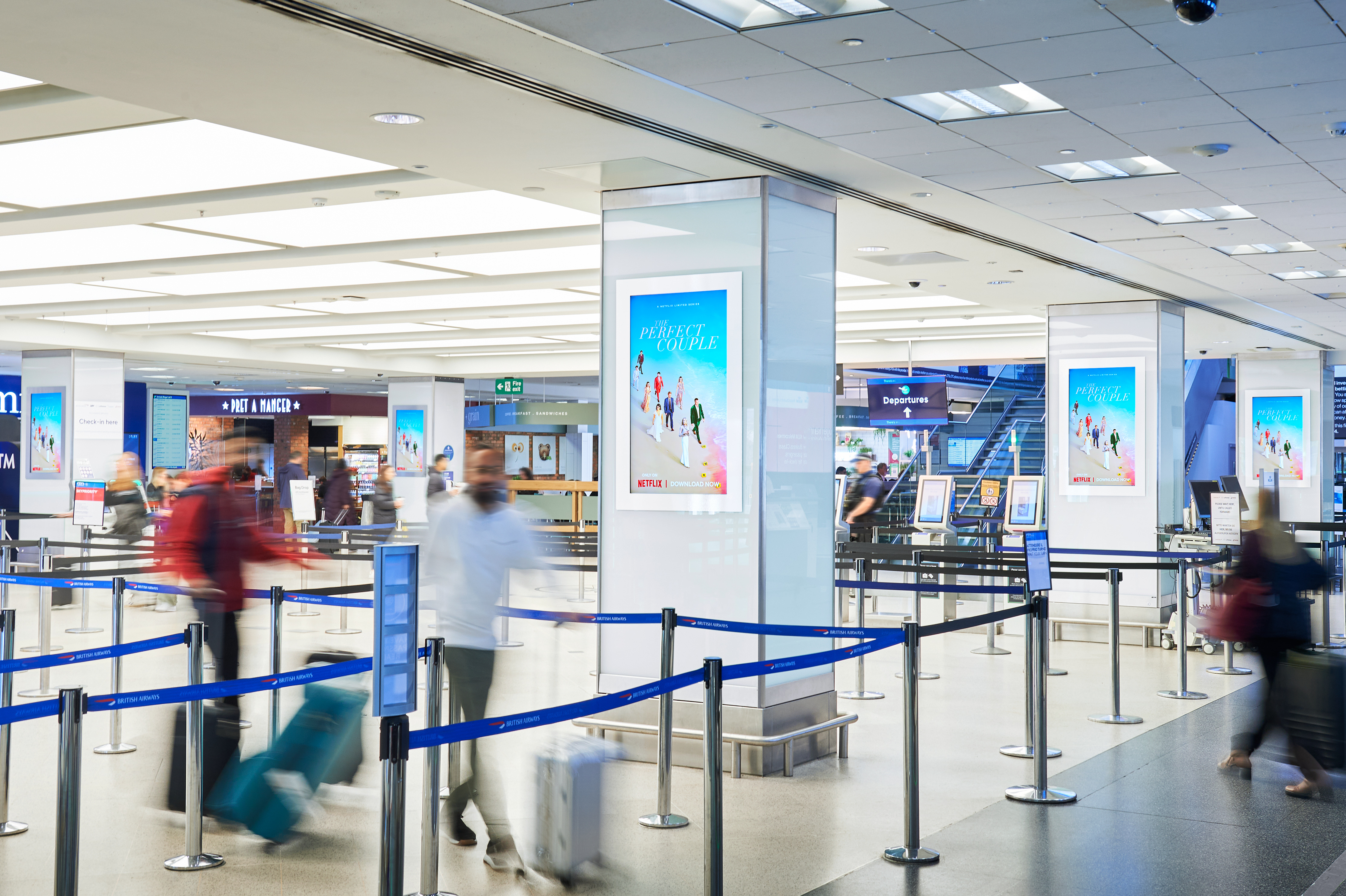 London City Airport | Terminal Concourse Digital Network