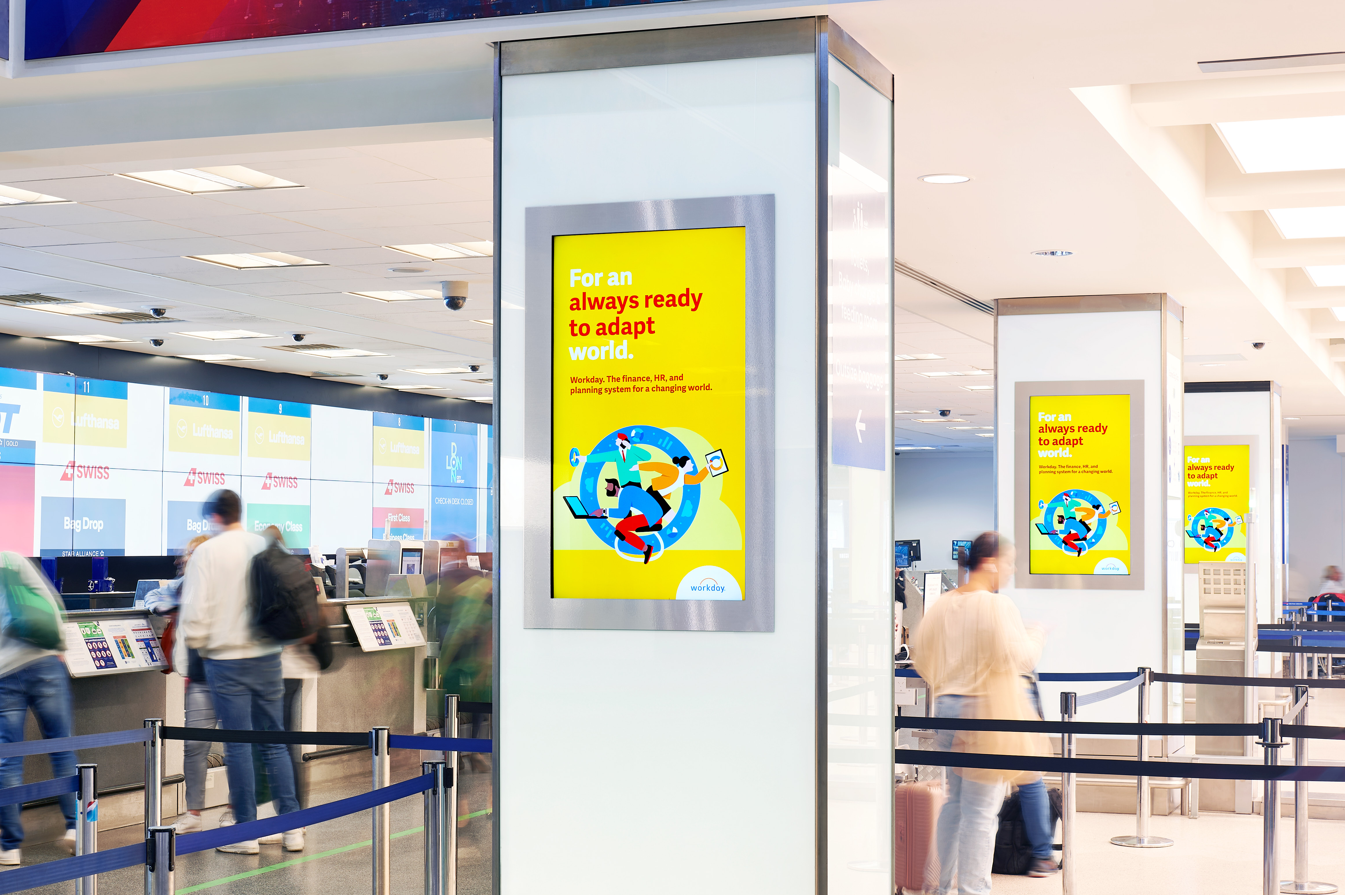 London City Airport | Terminal Concourse Digital Network