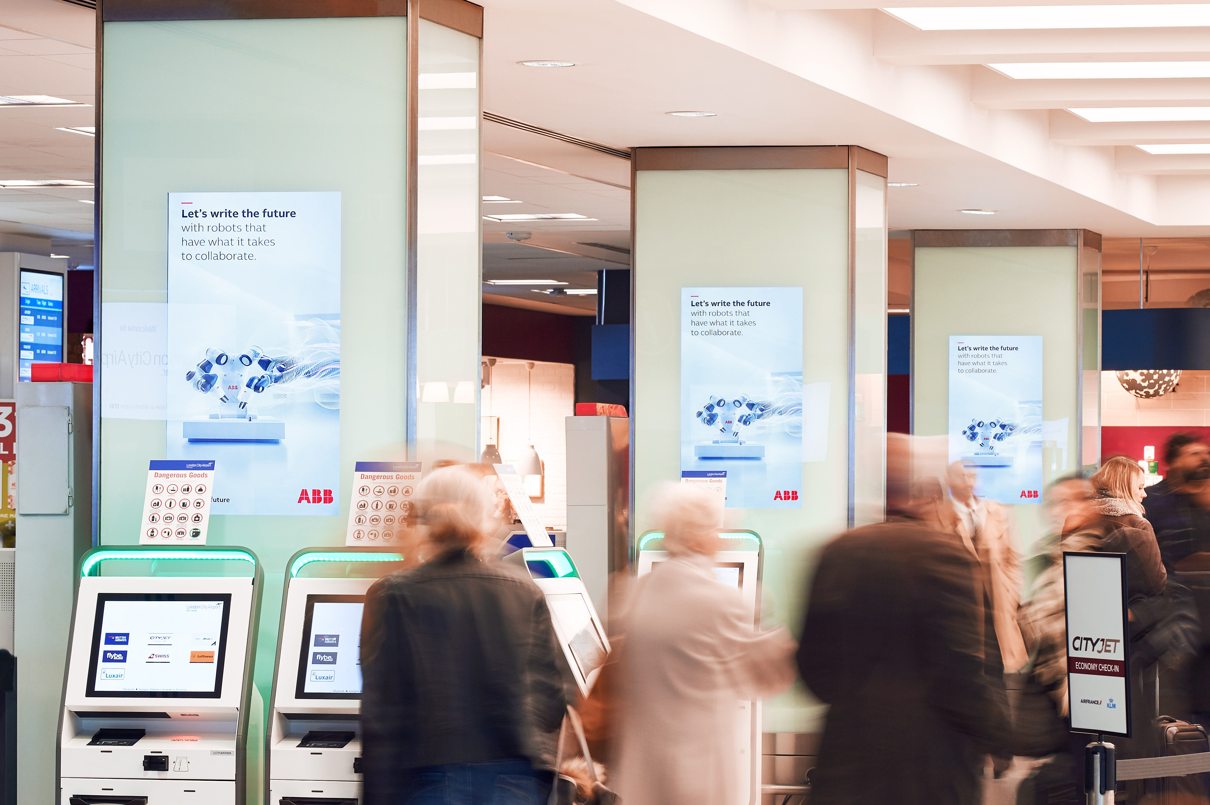 London City Airport | Terminal Concourse Digital Network