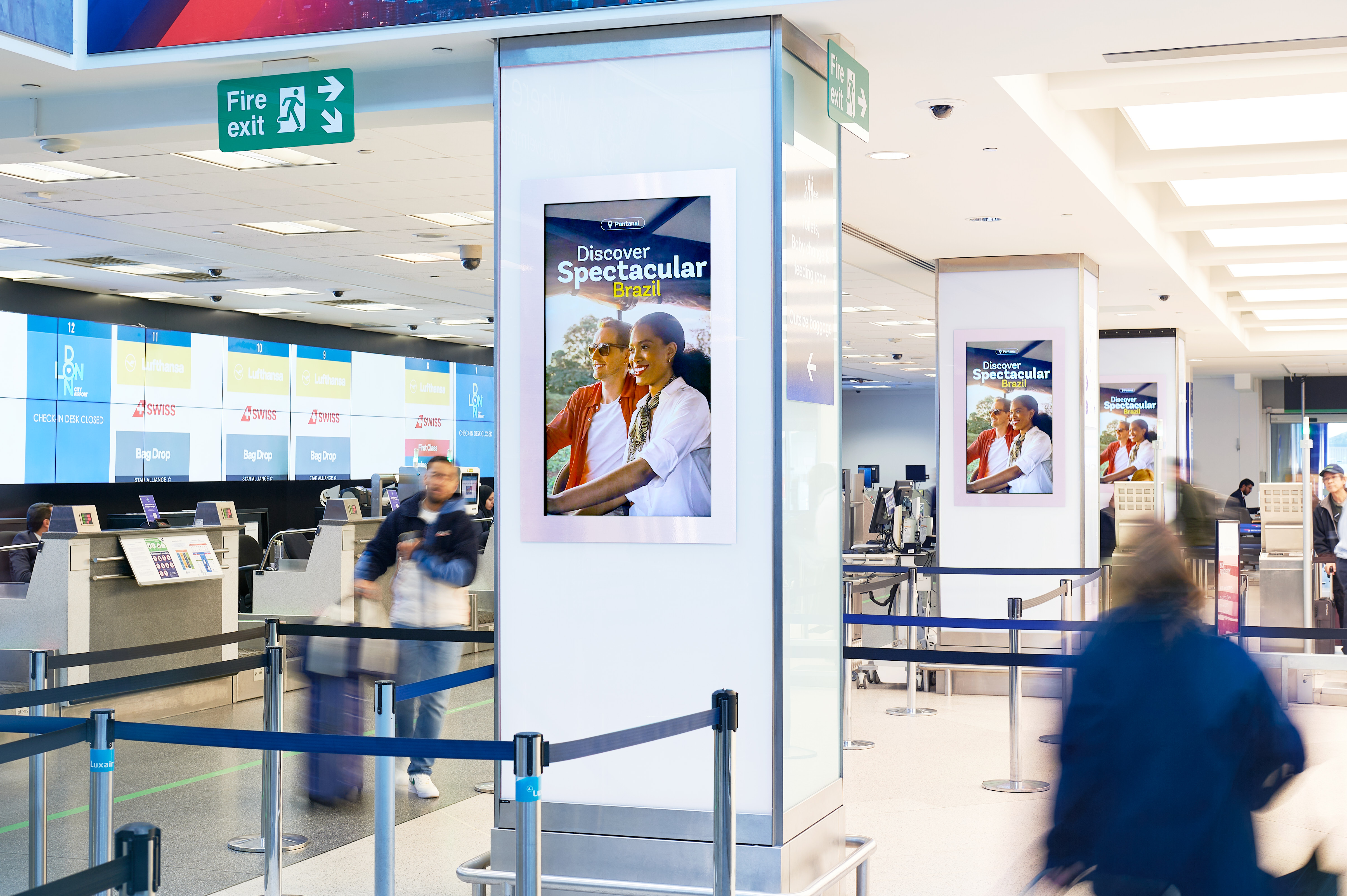 London City Airport | Terminal Concourse Digital Network