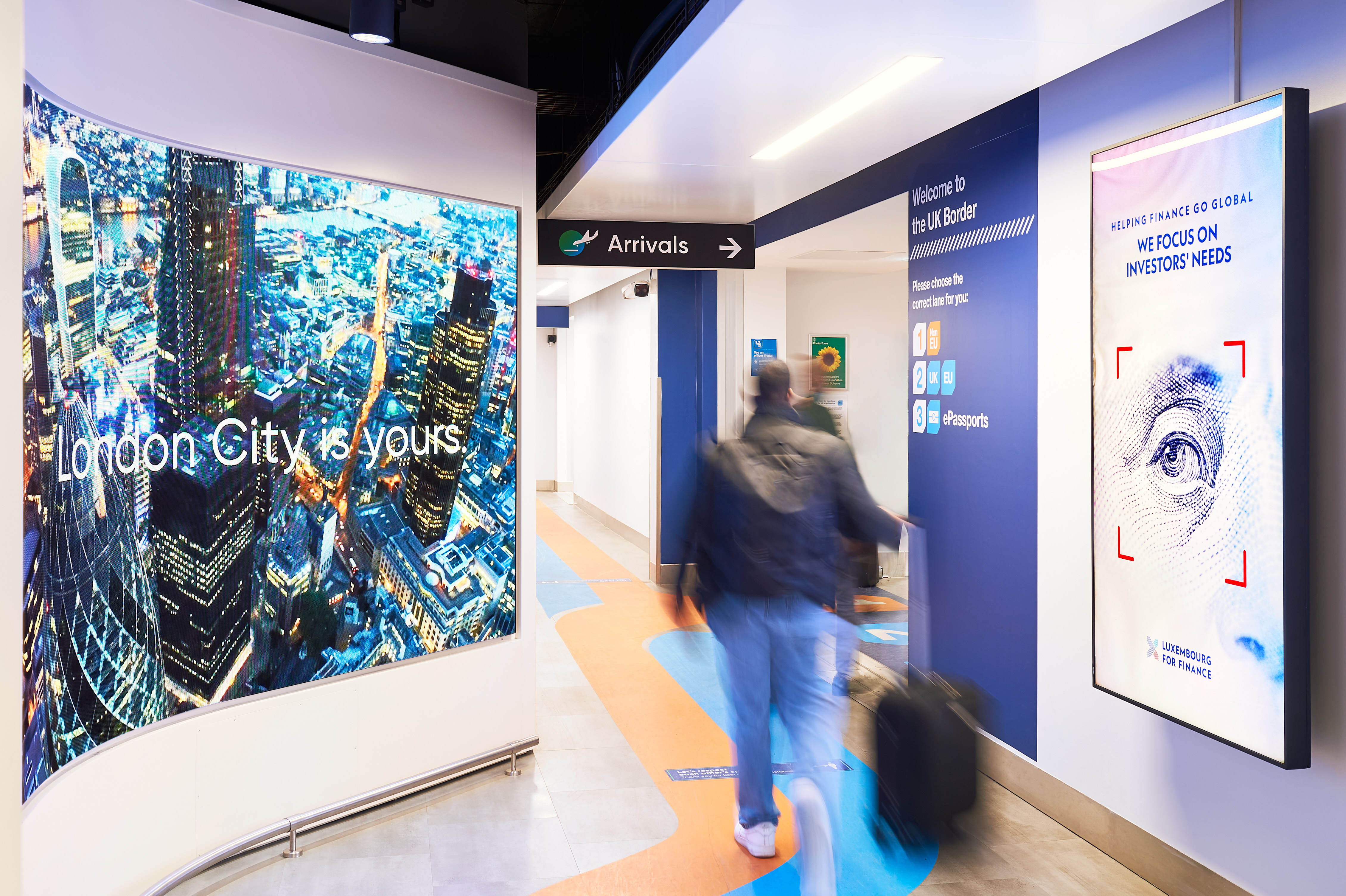 London City Airport | Digital Screens