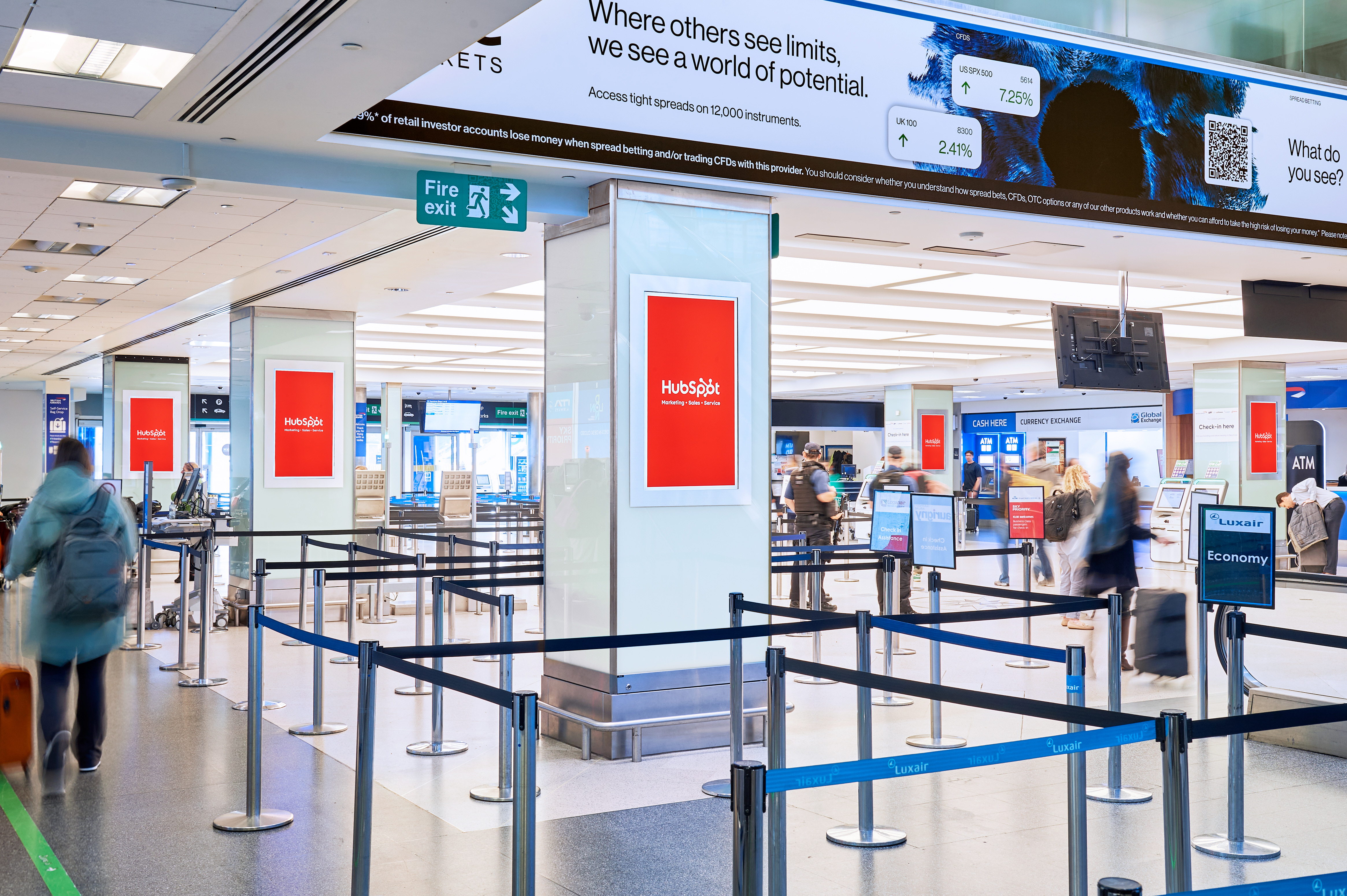 London City Airport | Terminal Concourse Digital Network