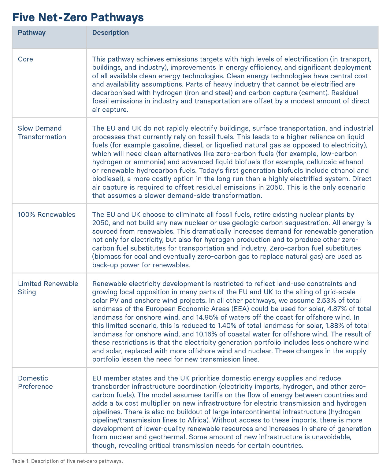 Summary for Policymakers: Analysis of Net-Zero Pathways for the EU and ...