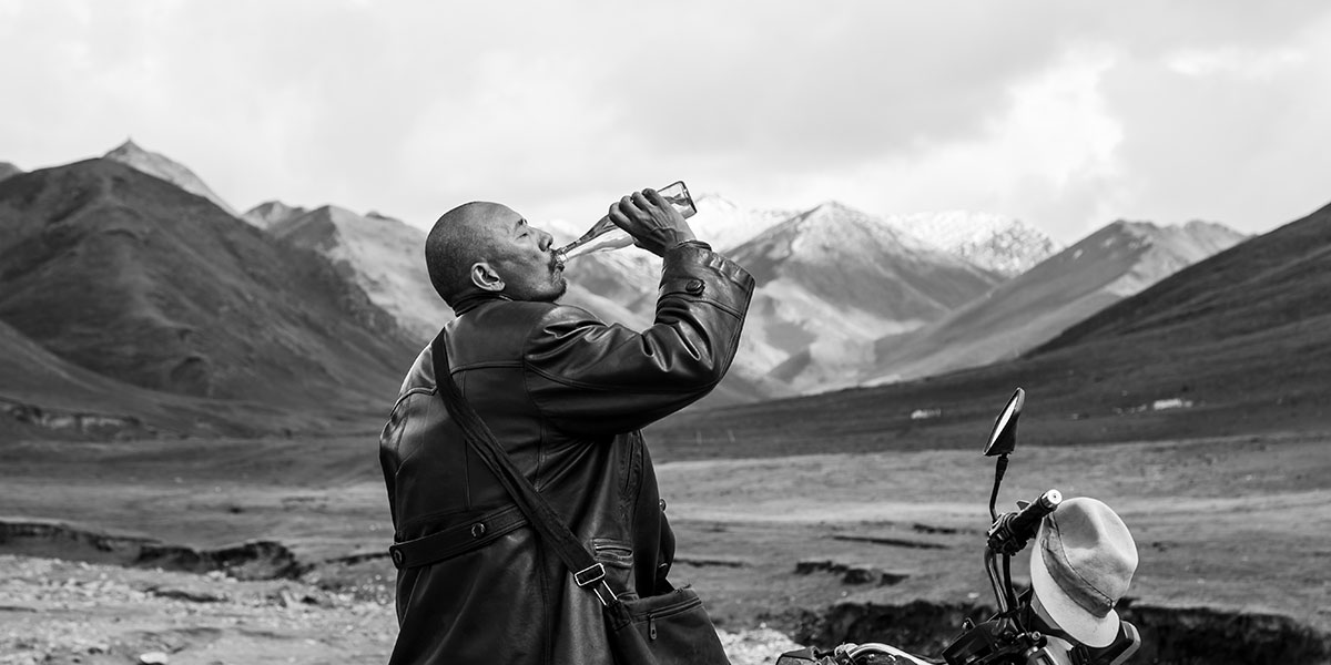 Tharlo with Losang Rabgey