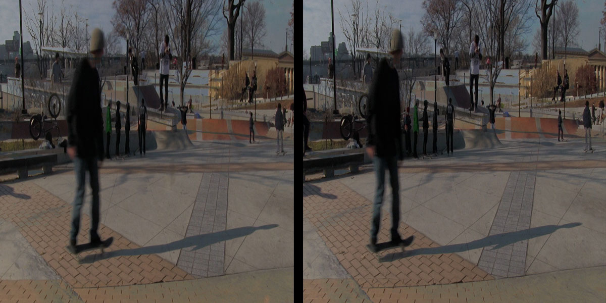 3D Shorts: Planes, Frames, and Autostereoscopy