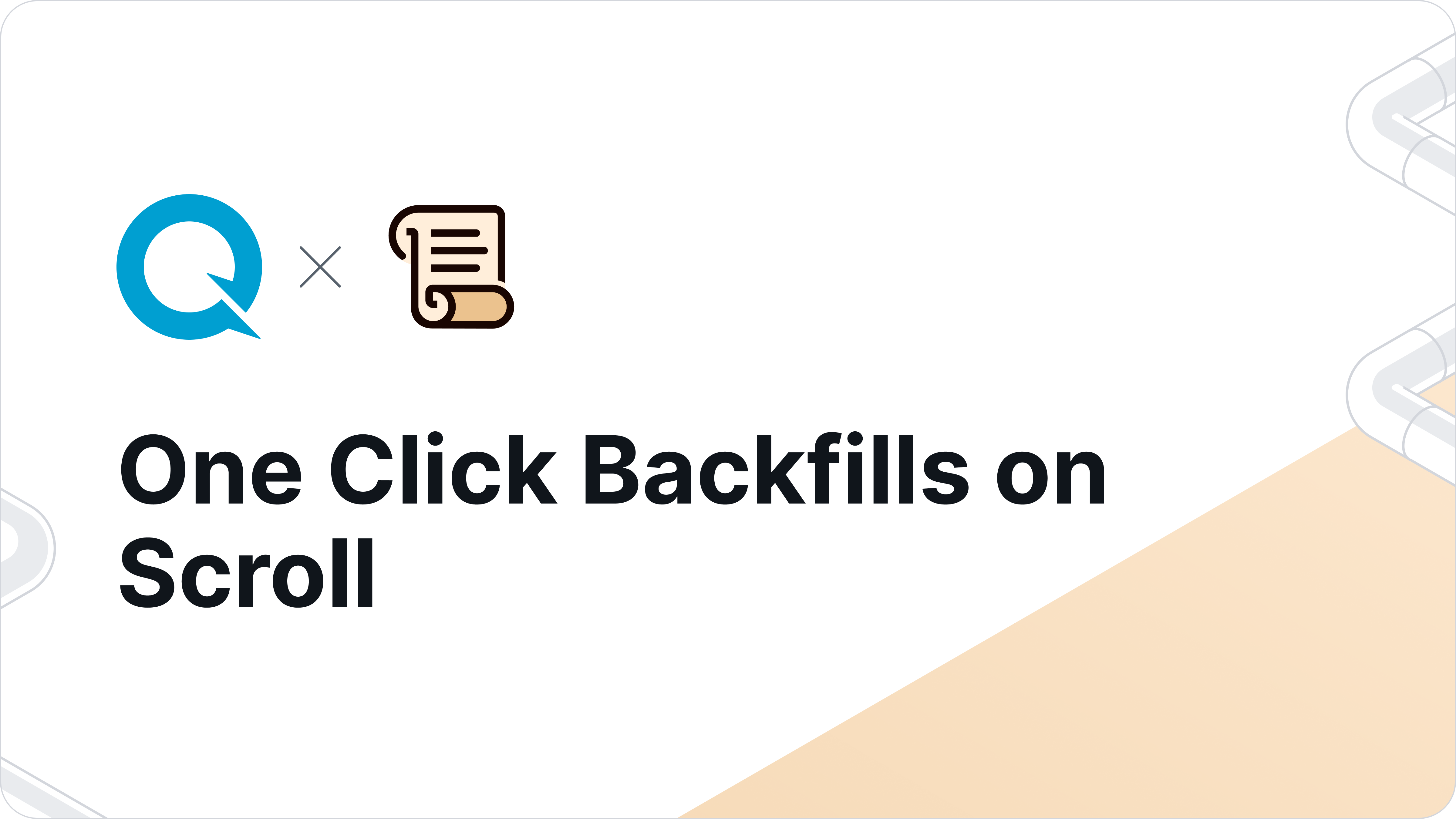 One-Click Scroll Data Backfills | Quicknode