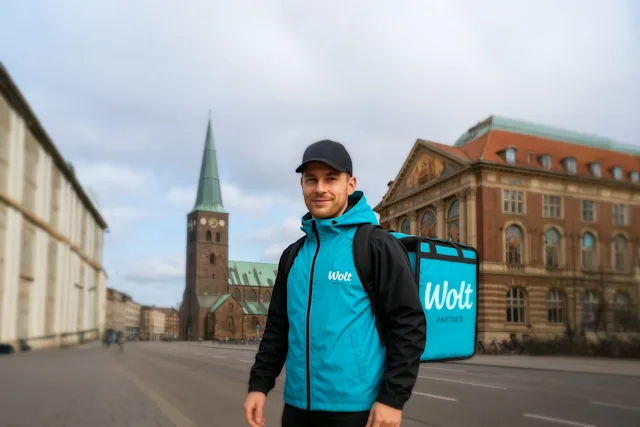 Alternativt deltidsjob i Aarhus: Wolt-kurérpartner - Wolt (Danmark)