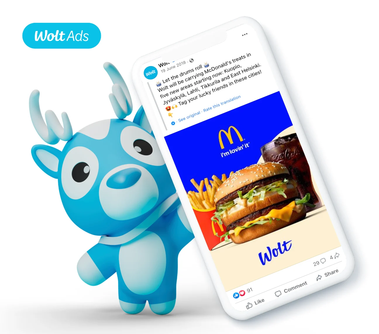 Wolt Ads for Brands | Bring attention to your brand and products. - Wolt (Luxembourg)