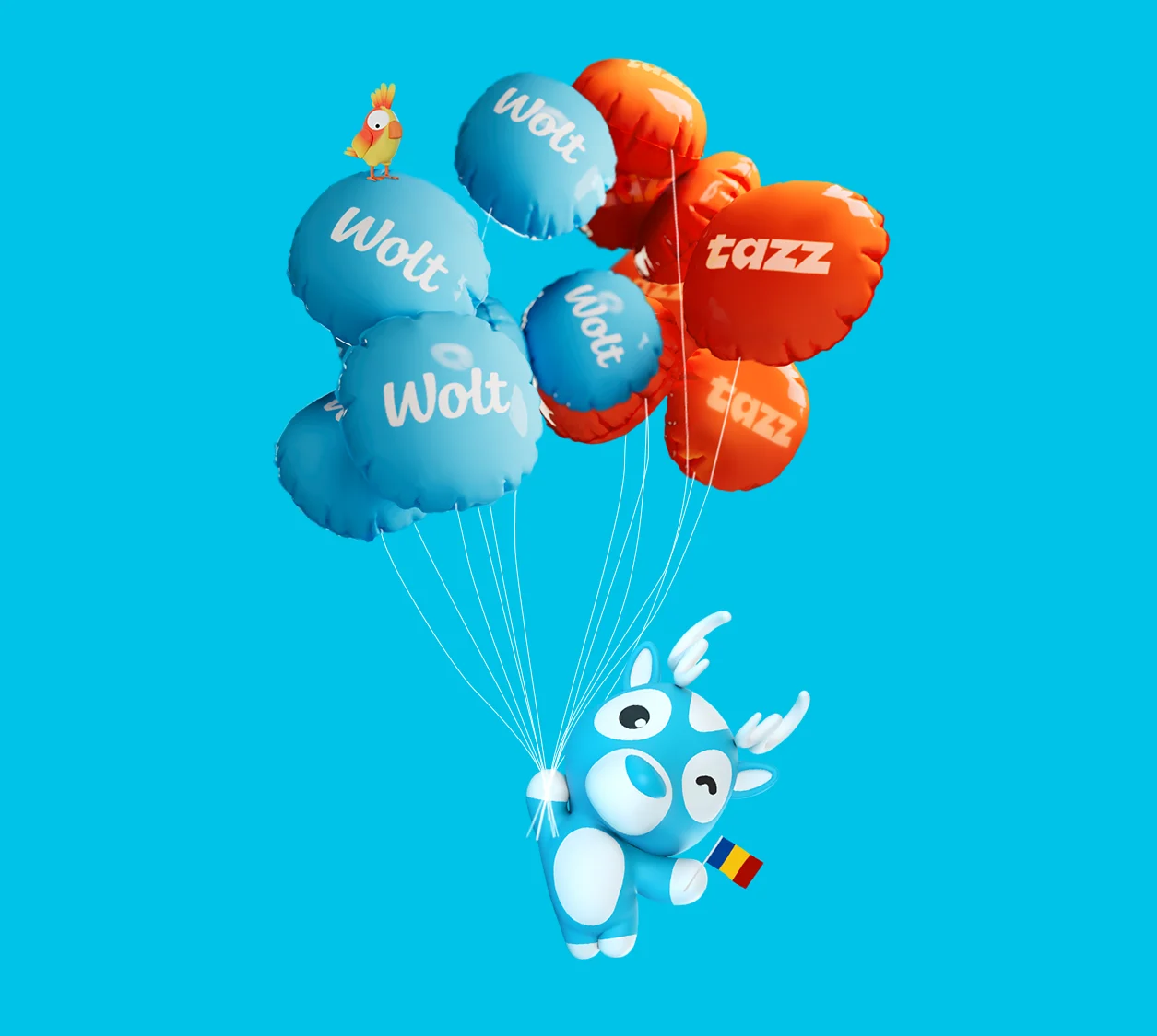 Tazz e acum Wolt! - Wolt (România)