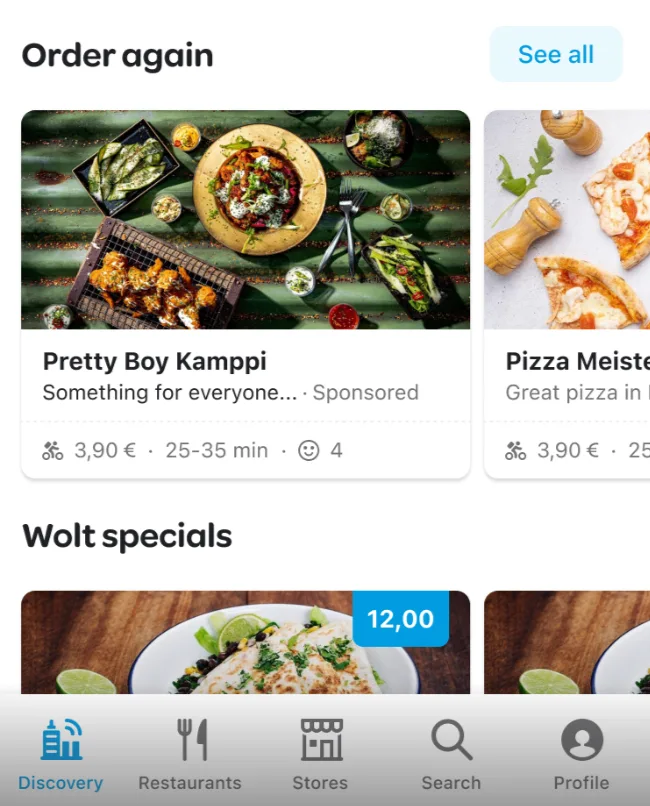 Wolt Ads for Brands | Bring attention to your brand and products ...