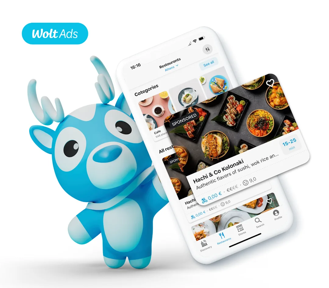 Wolt Ads for Brands | Bring attention to your brand and products. - Wolt (Israel)