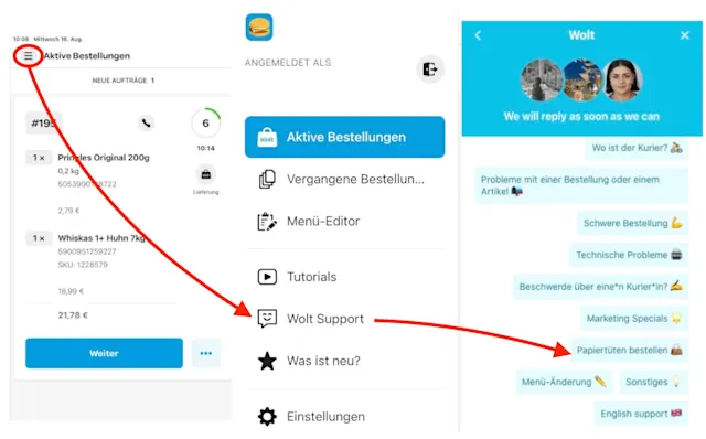 FAQ for Wolt Merchant partners in Germany - Wolt (Deutschland)