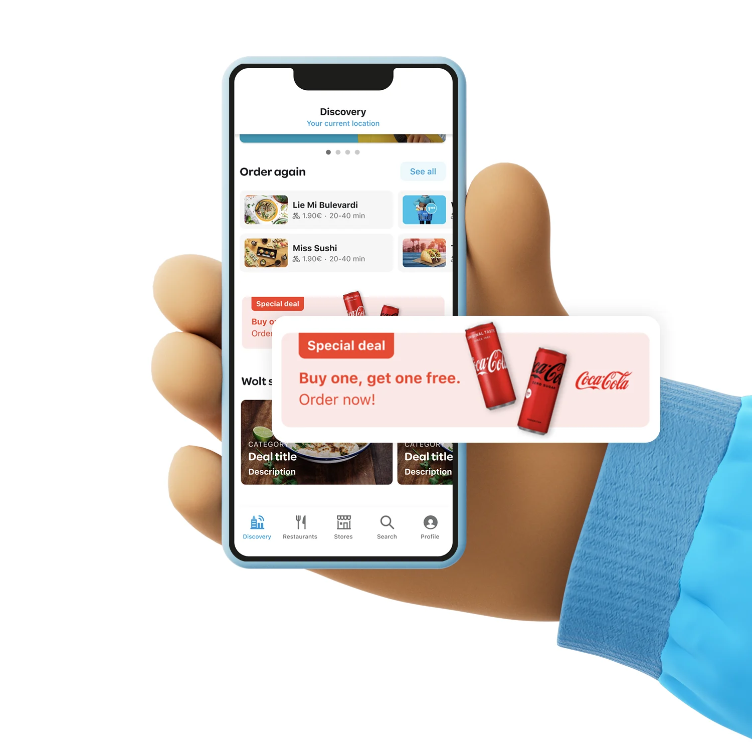 Wolt Ads for Brands | Bring attention to your brand and products ...