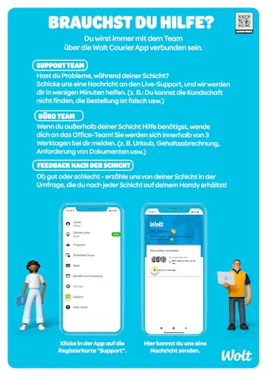 FAQ für Wolt-Kurier*innen in Deutschland - Wolt (Deutschland)