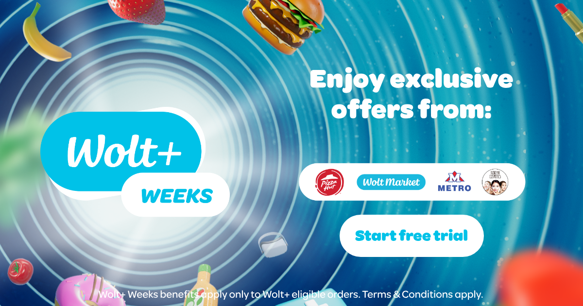 Enjoy up to 50% off in our Wolt+ Weeks Event! - Wolt (Cyprus)