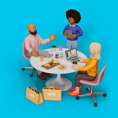 Verbreite Freude am Arbeitsplatz mit Wolt for Work | Jetzt anmelden ...