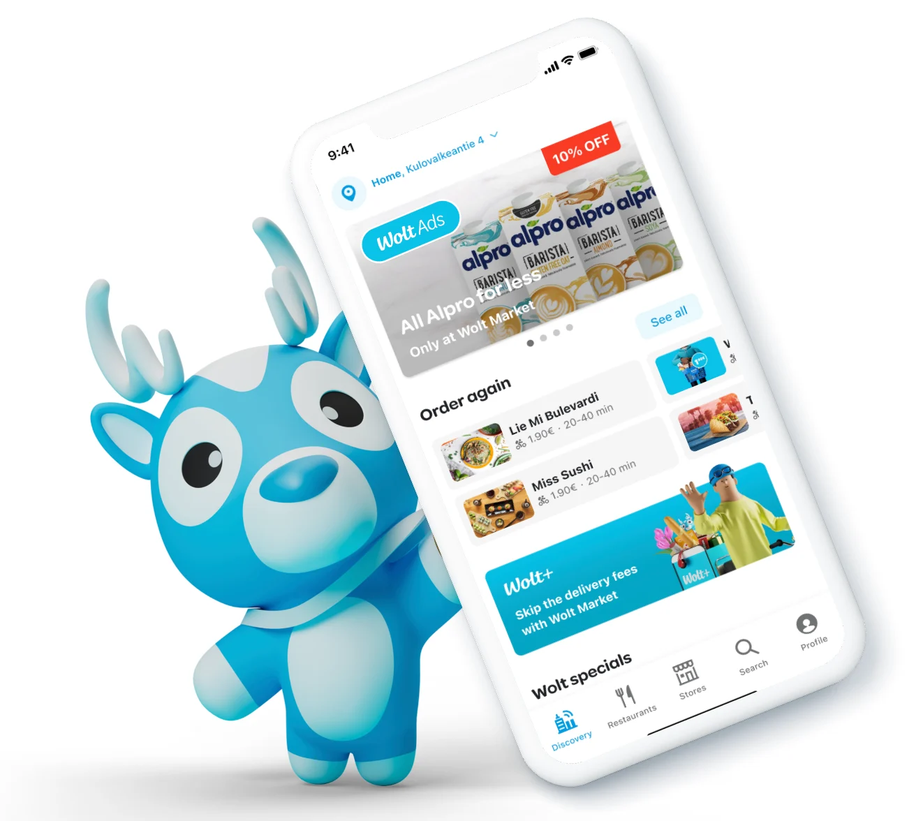 Wolt Ads for Brands | Bring attention to your brand and products. - Wolt (Norway)